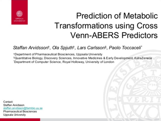 Presentation | pharmb.io - Pharmaceutical Bioinformatics Research Group at Uppsala University